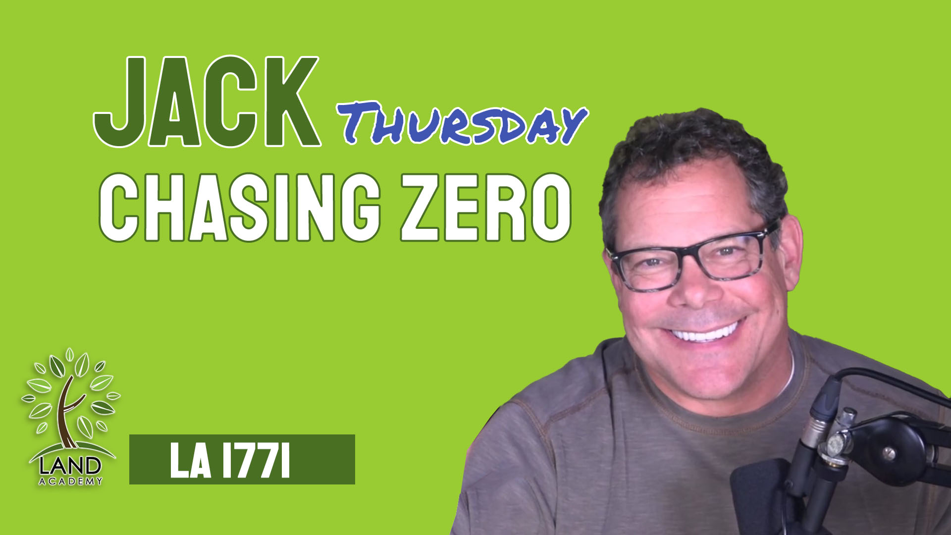 Jack Thursday - Chasing Zero (LA 1771)